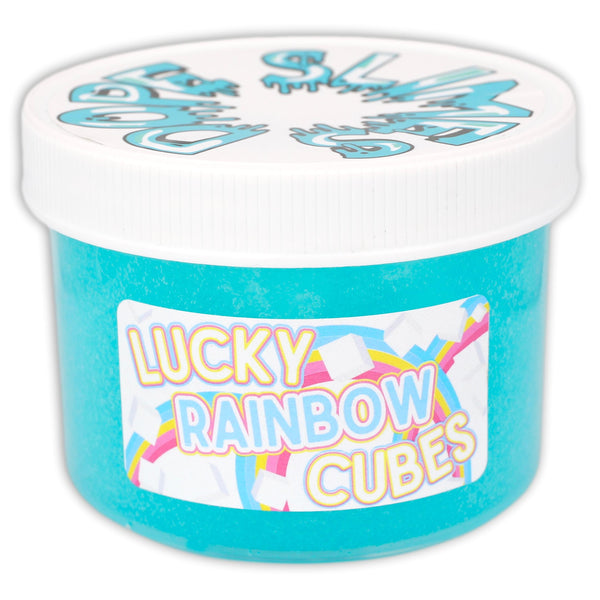 Lucky Rainbow Cubes Jelly Cube Slime - Shop Slime - Dope Slimes