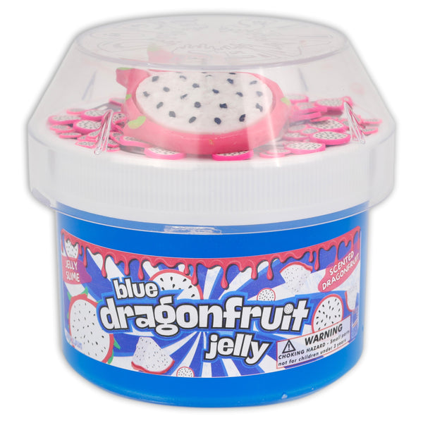 Blue Dragonfruit Jelly Slime - Shop Slime - Dope Slimes