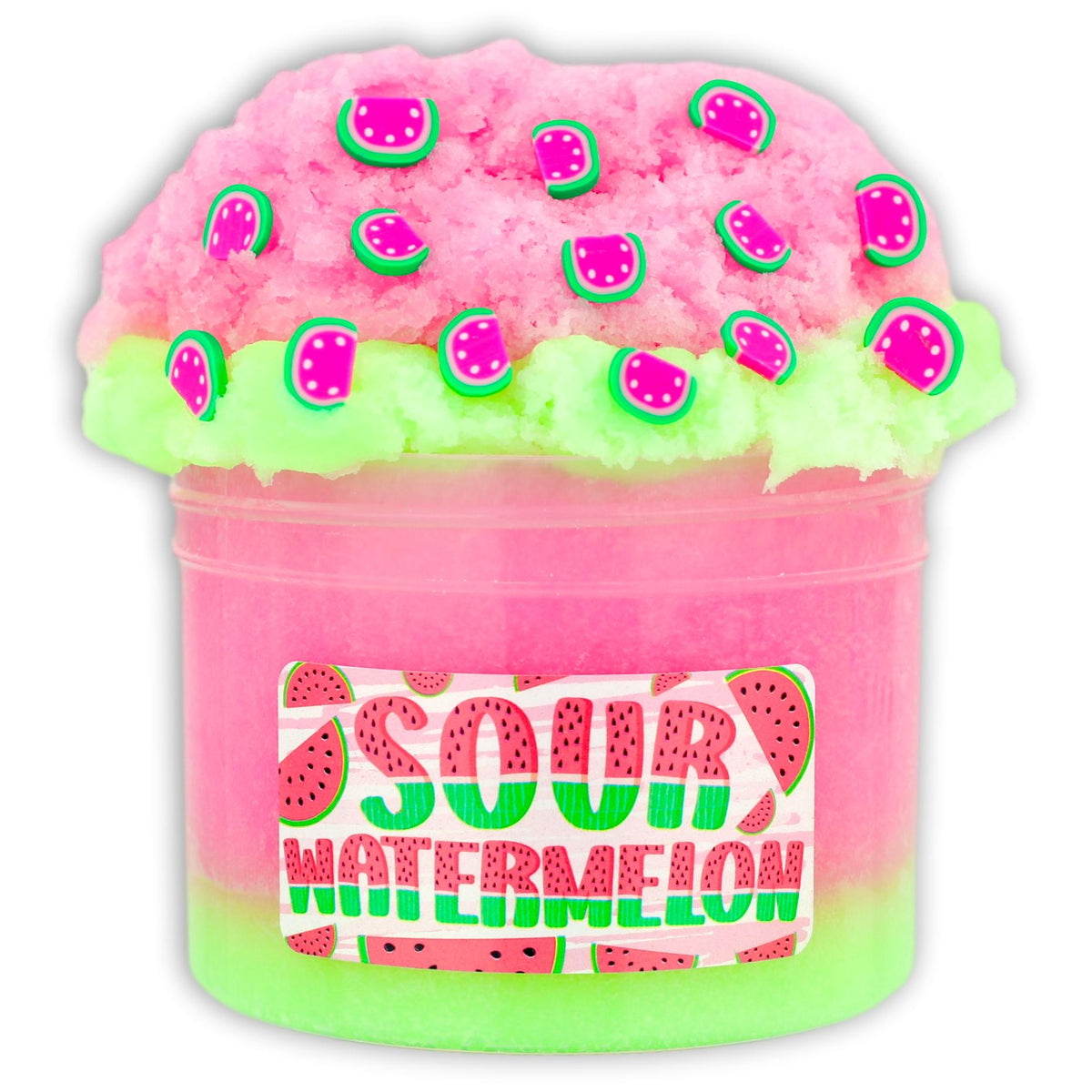 Sour Watermelon Icee Slime - Shop Slime - Dope Slimes