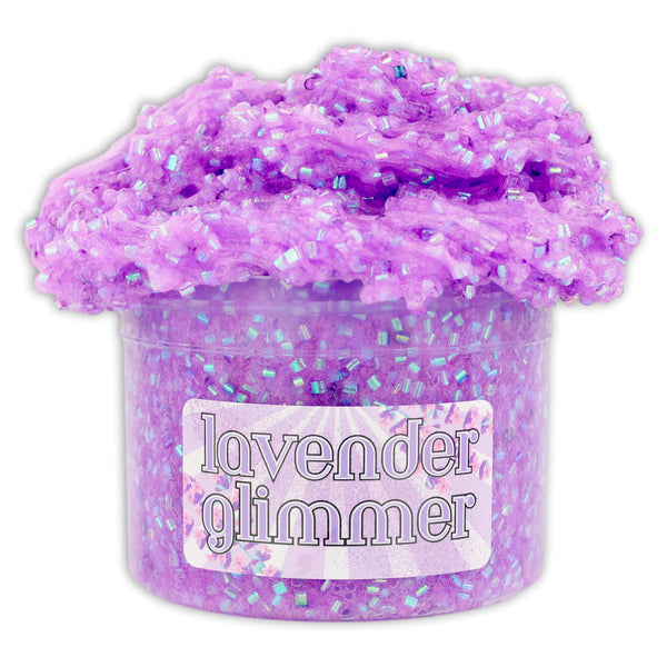 Lavender Glimmer Bingsu Slime - Shop Slime - Dope Slimes