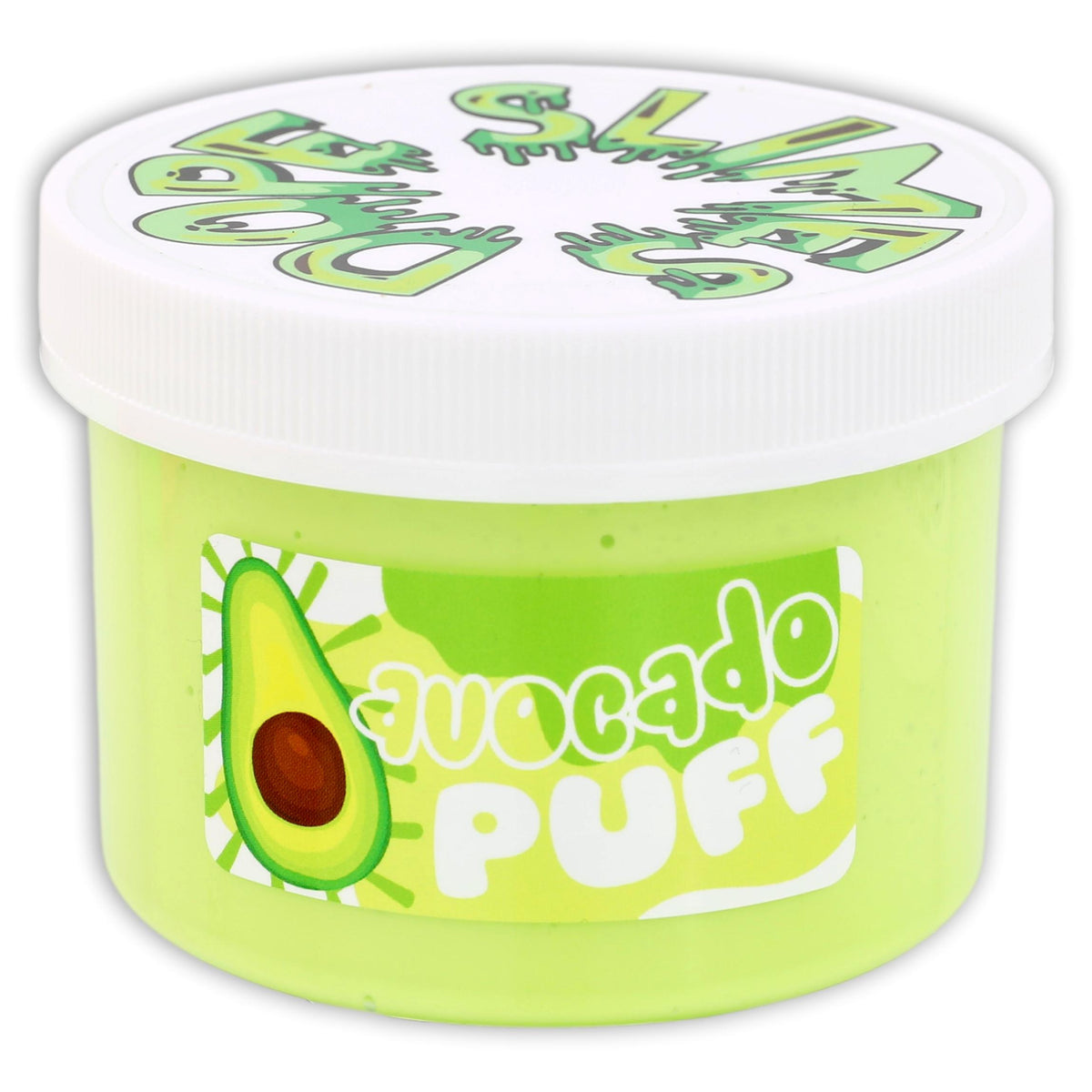 Avocado Puff Butter Slime - Shop Slime - Dope Slimes