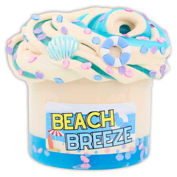 Beach Breeze Butter Clear Slime - Shop Slime - Dope Slimes