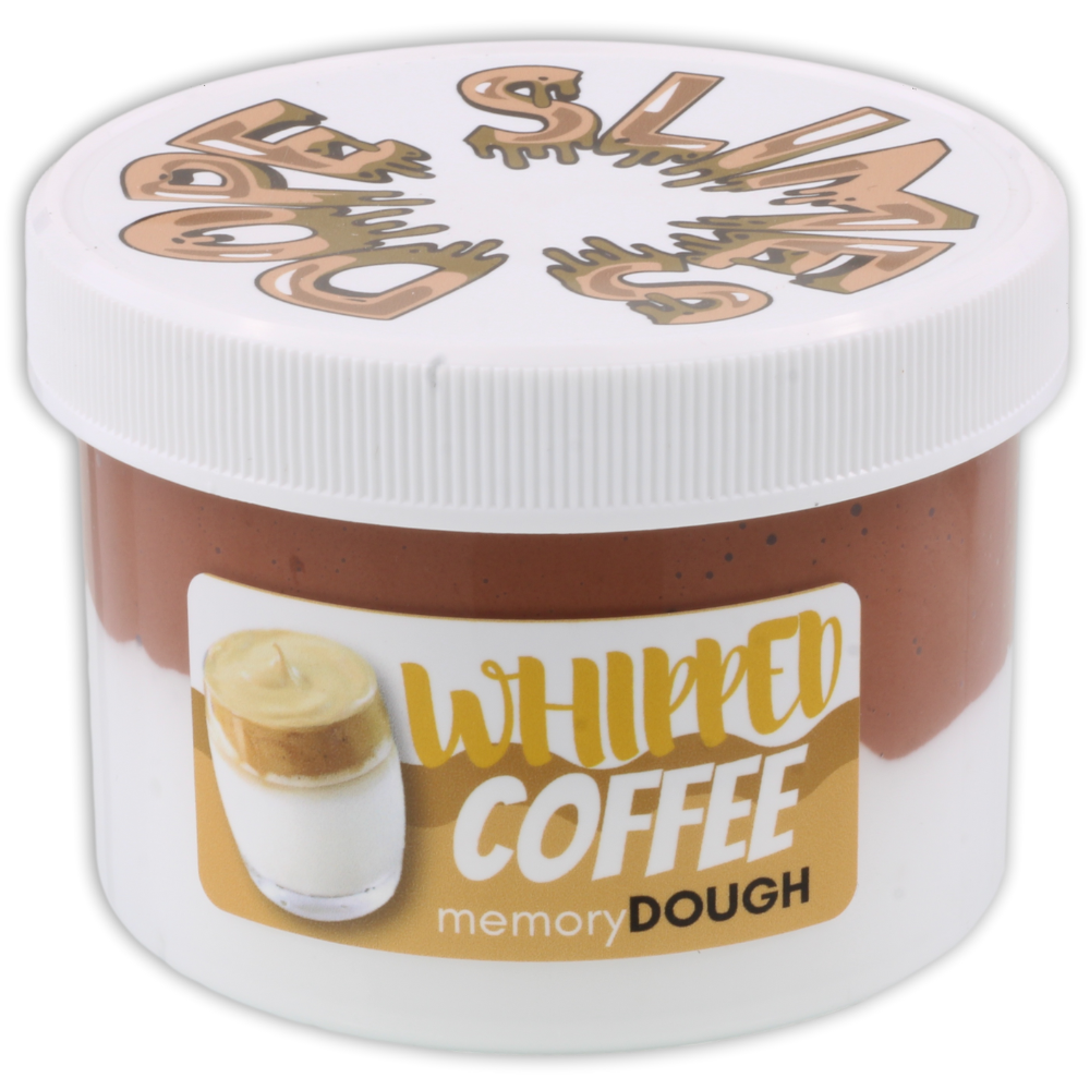 Whipped Coffee memoryDOUGH® Butter Slime - Shop Slime - Dope Slimes