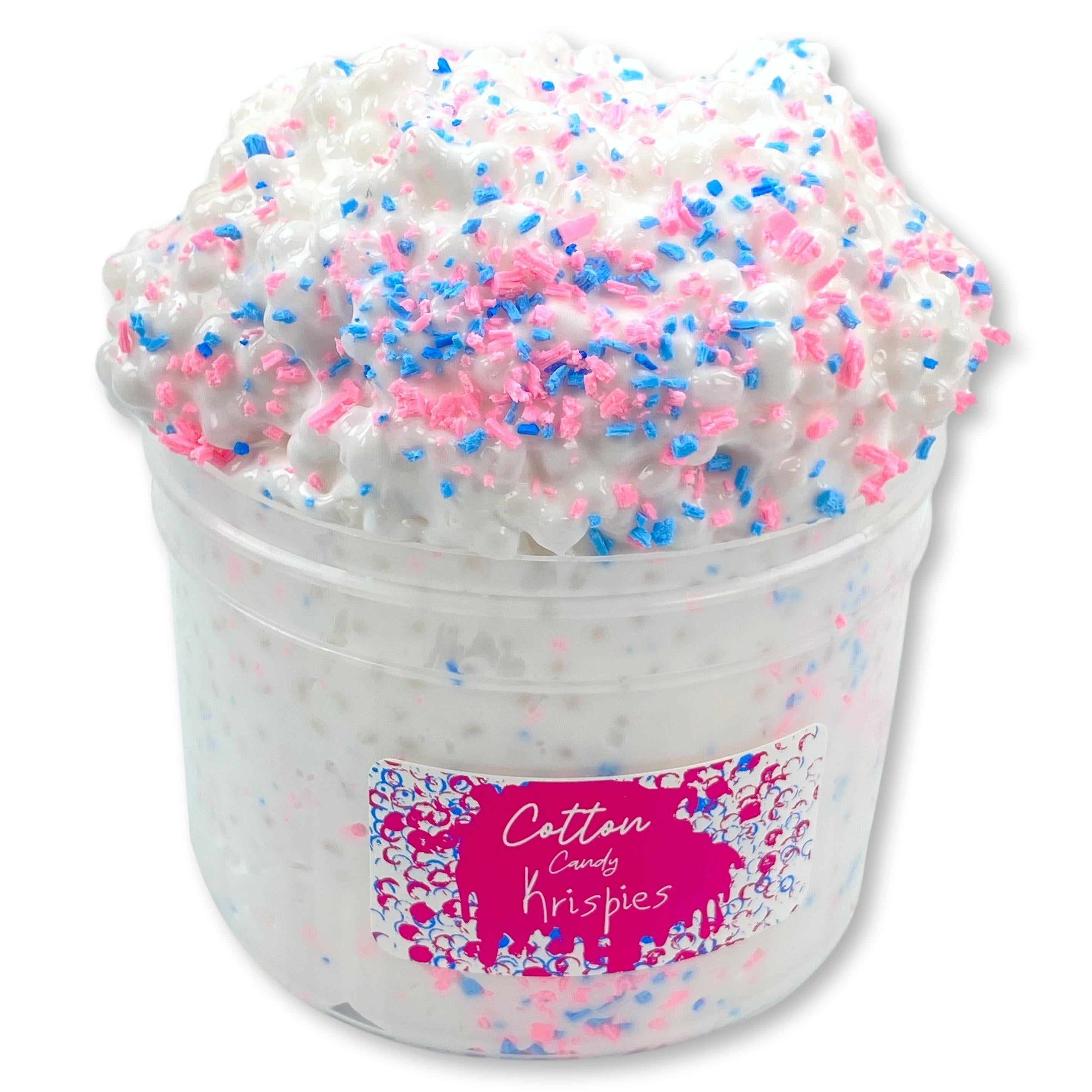 Cotton Candy Krispies Scented Slime - Shop Slime - Dope Slimes