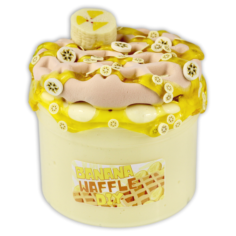 Banana Waffle DIY Slime Kit - Shop Slime - Dope Slimes