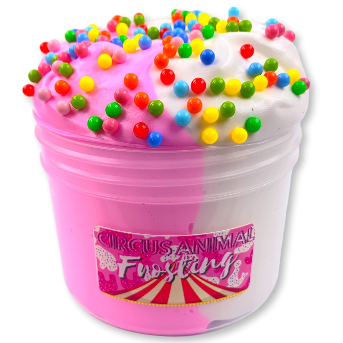 Circus Animal Frosting Butter Slime - Shop Slime - Dope Slimes