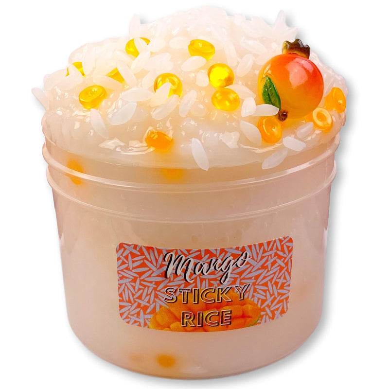 Mango Sticky Rice Slushee Slime - Shop Slime - Dope Slimes