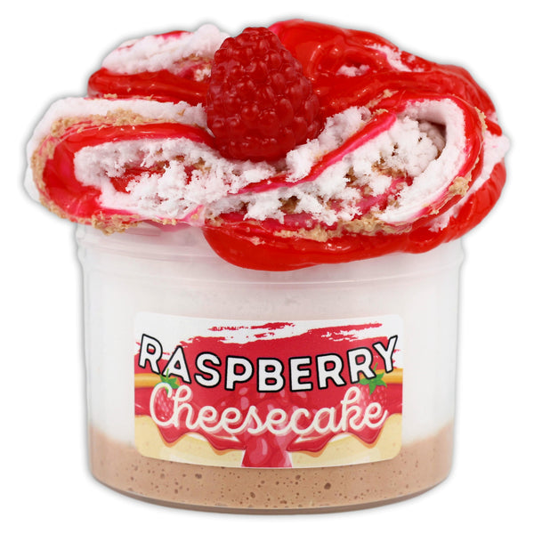 Raspberry Cheesecake Hybrid Slime - Shop Slime - Dope Slimes