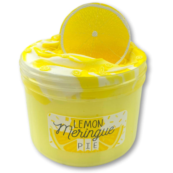 Lemon Meringue Pie DIY Butter Slime - Shop Slime - Dope Slimes