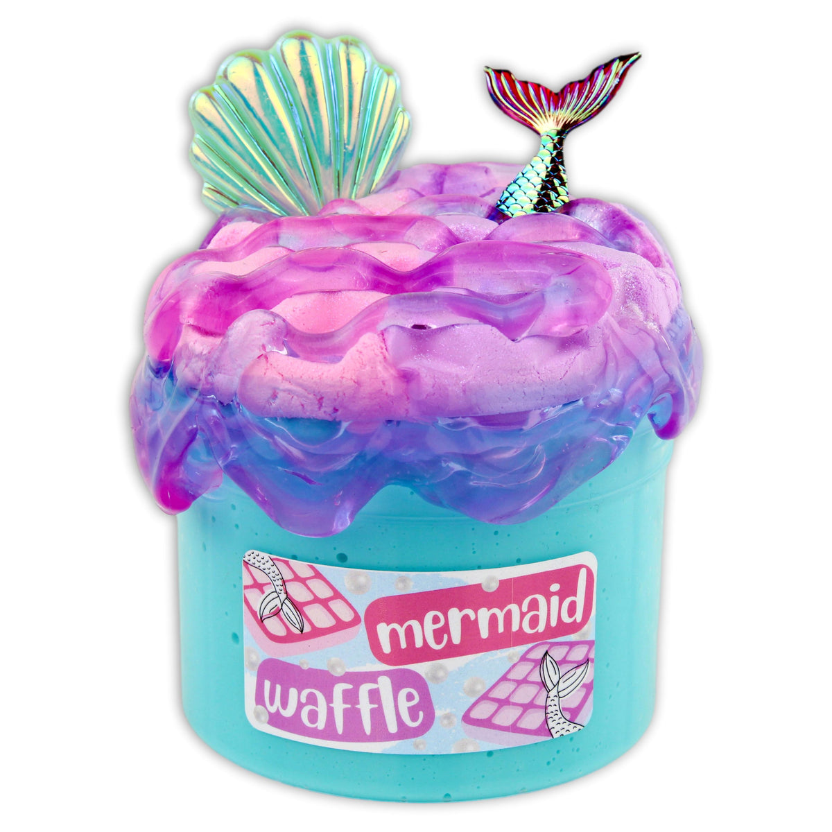 Mermaid Waffle DIY Slime - Shop Slime - Dope Slimes