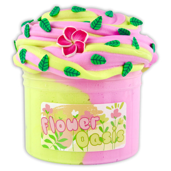 Flower Oasis Butter Slime - Shop Slime - Dope Slimes