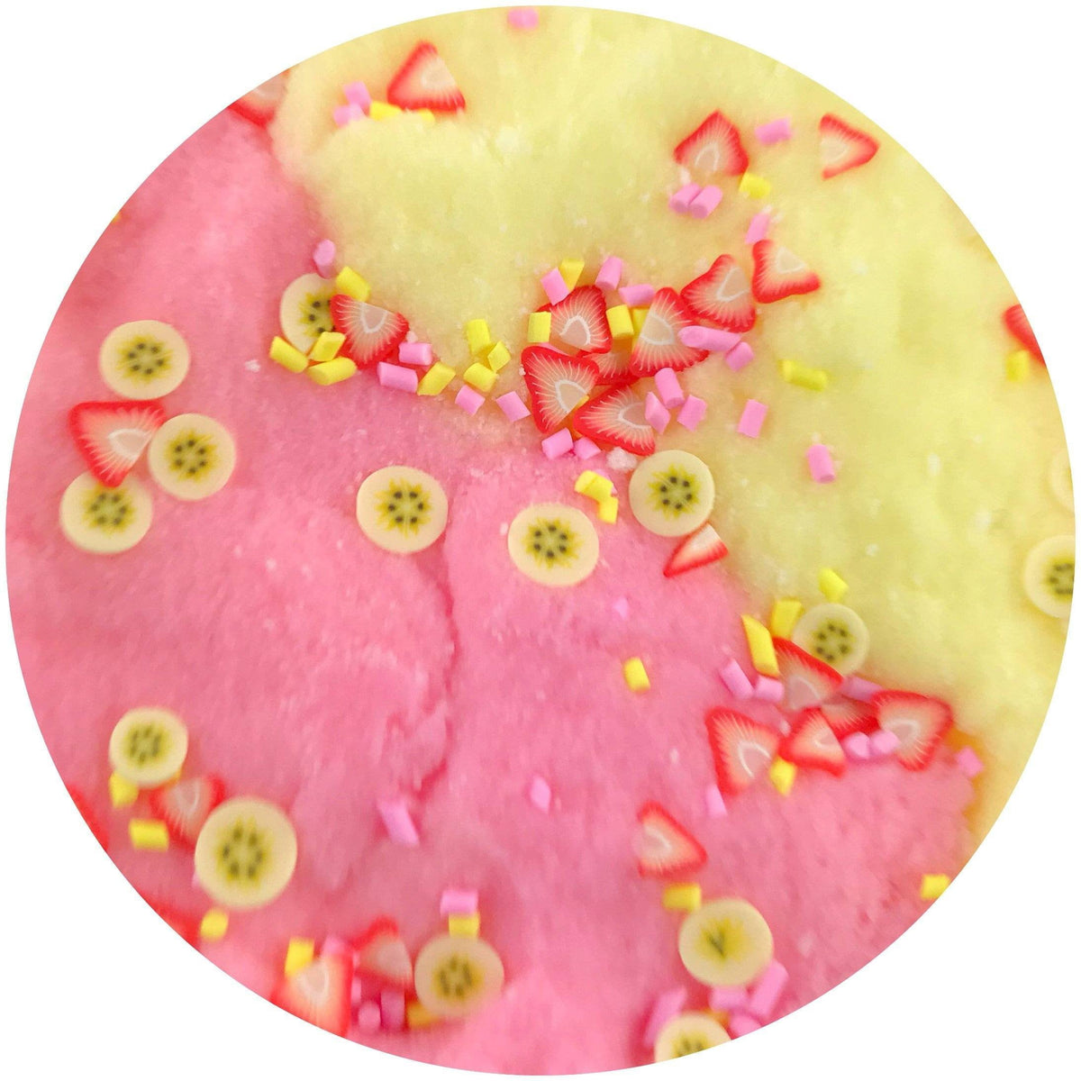 Strawberry Banana Cloud Slime Scented - Buy Slime - DopeSlimes Shop