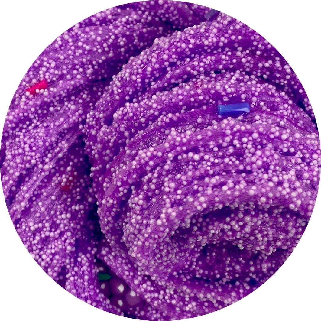 Electric Sour Grape Floam Slime - Shop Slime - Dope Slimes