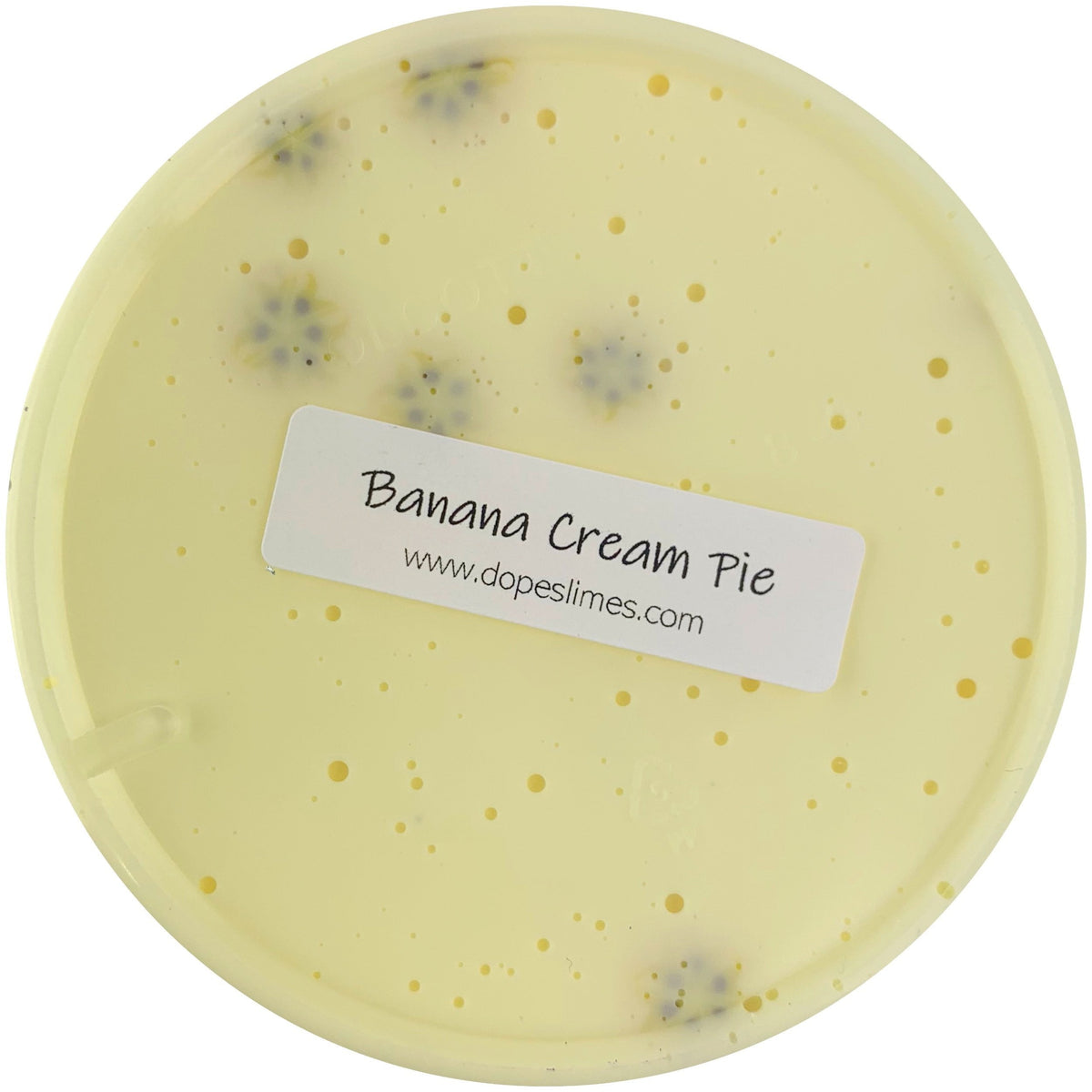 Banana Cream Pie Slime Scented - Buy Slime - Dope Slimes Shop