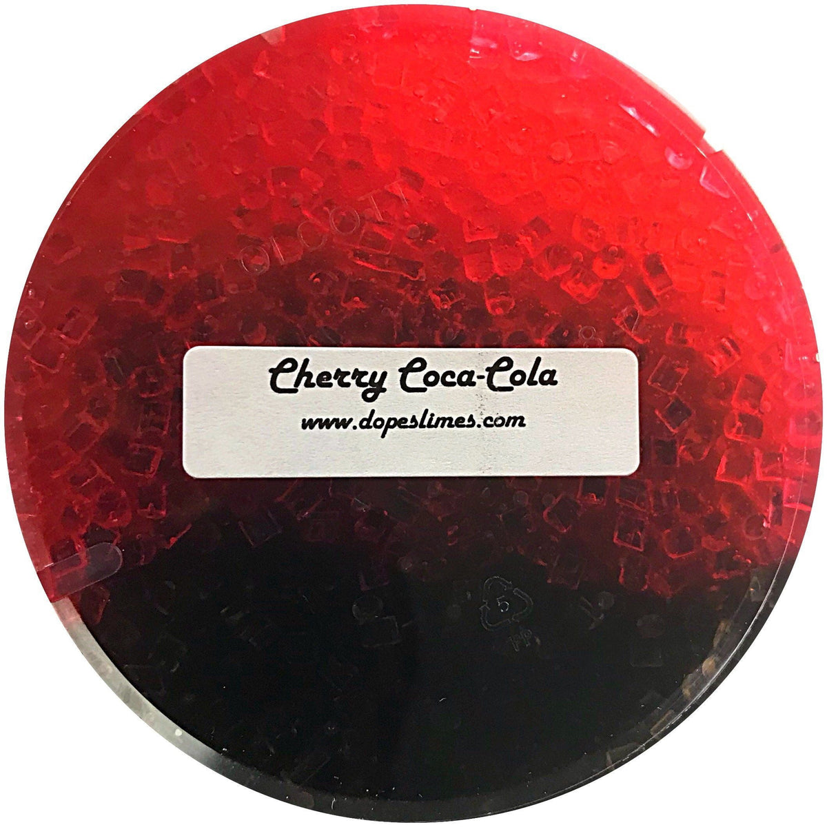 Cherry Coca-Cola Sugar Scrub Clear Slime Scented - DopeSlimes