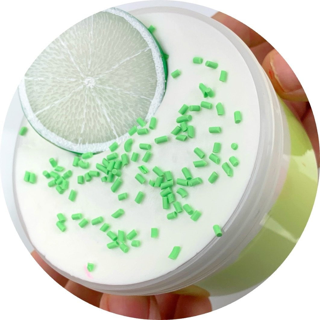 Key Lime Pie Thick Butter Slime - Shop Slime - Dope Slimes